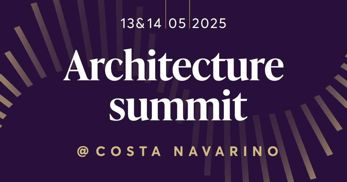 Sponsors – Architecture Summit @ Costa Navarino